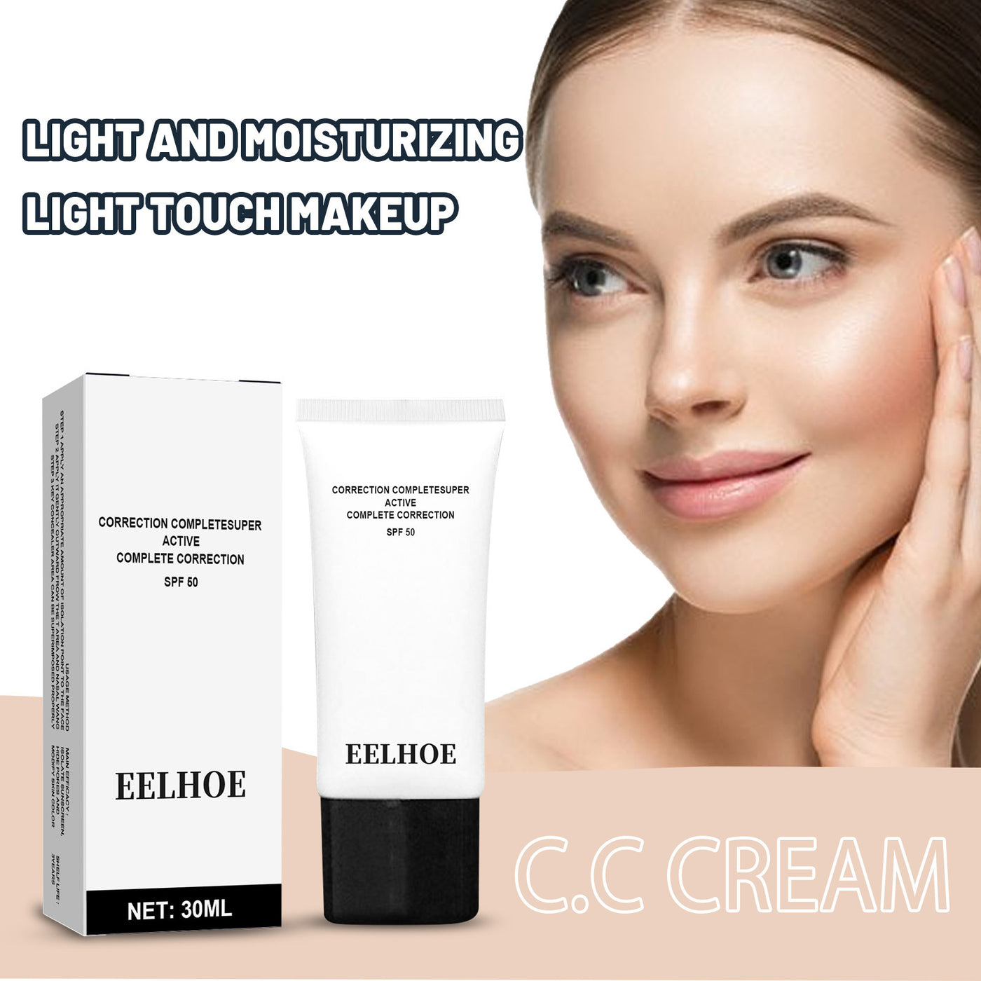 Eelhoe Makeup Primer Natural Ivory White Soft Before Makeup Sale price ...