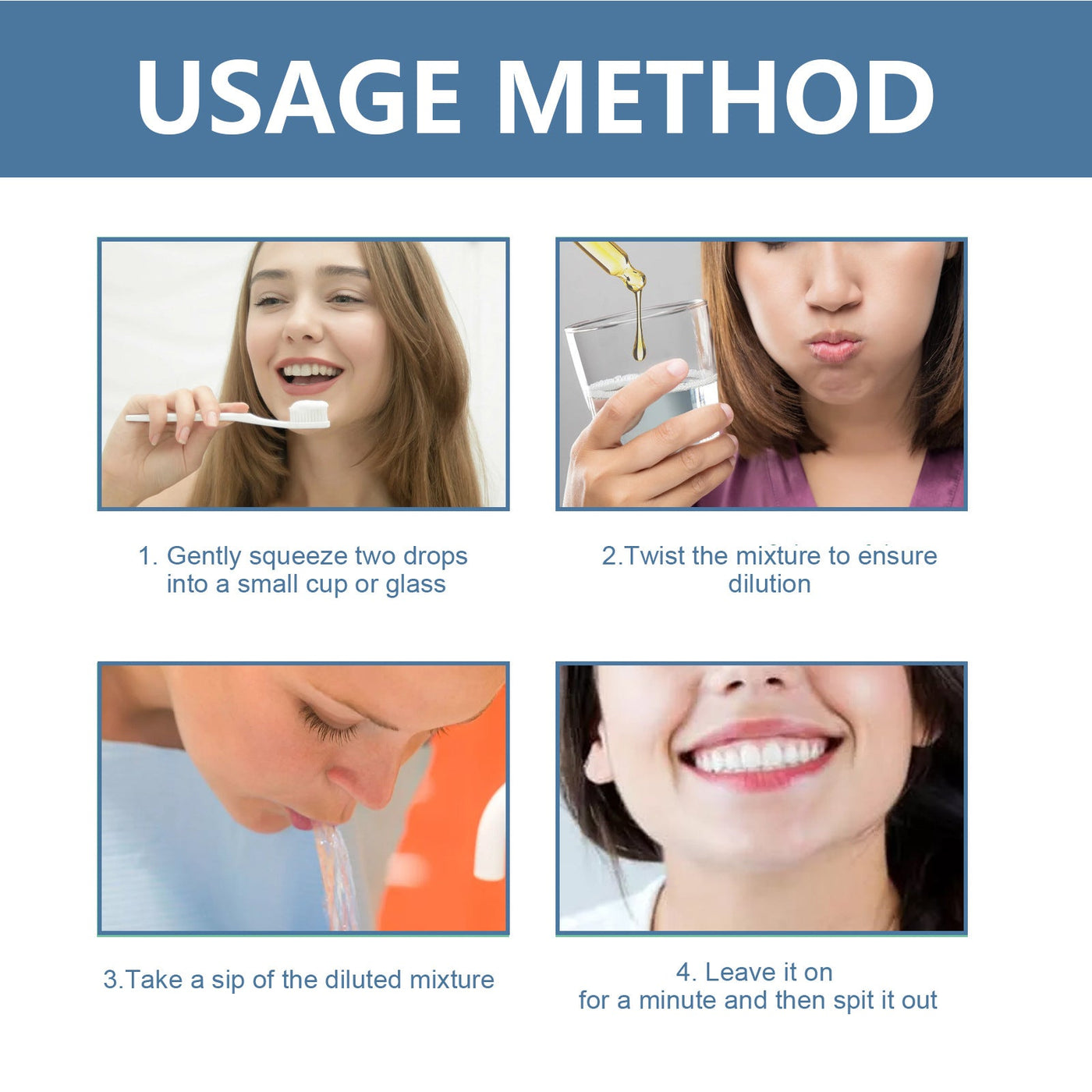 EELHOE Gum Repair Toothpaste Series Cleaning Gum care gel repair drops