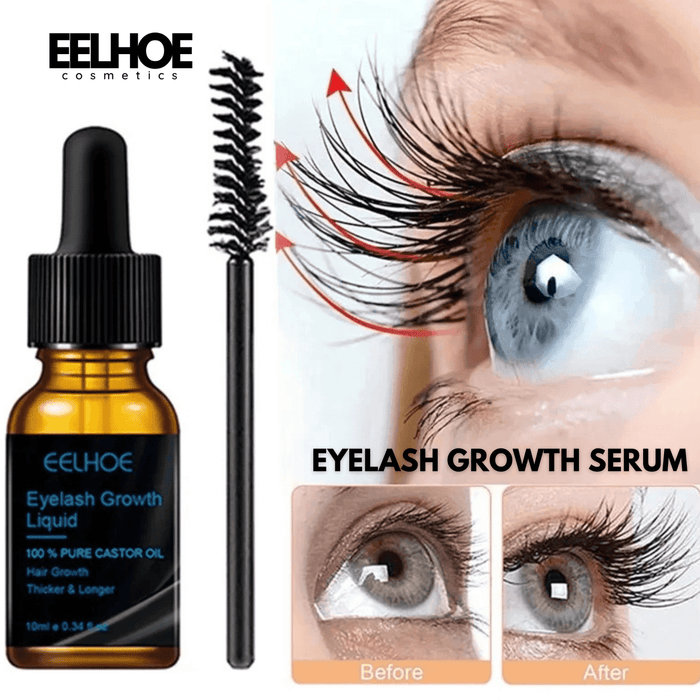 Fast Growth Eyelash Serum | Natural Curling Eye Treatment | Thick ...